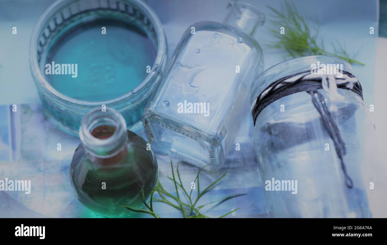 Little Vessels / Conceptual - High-angle studio still of glassware ...