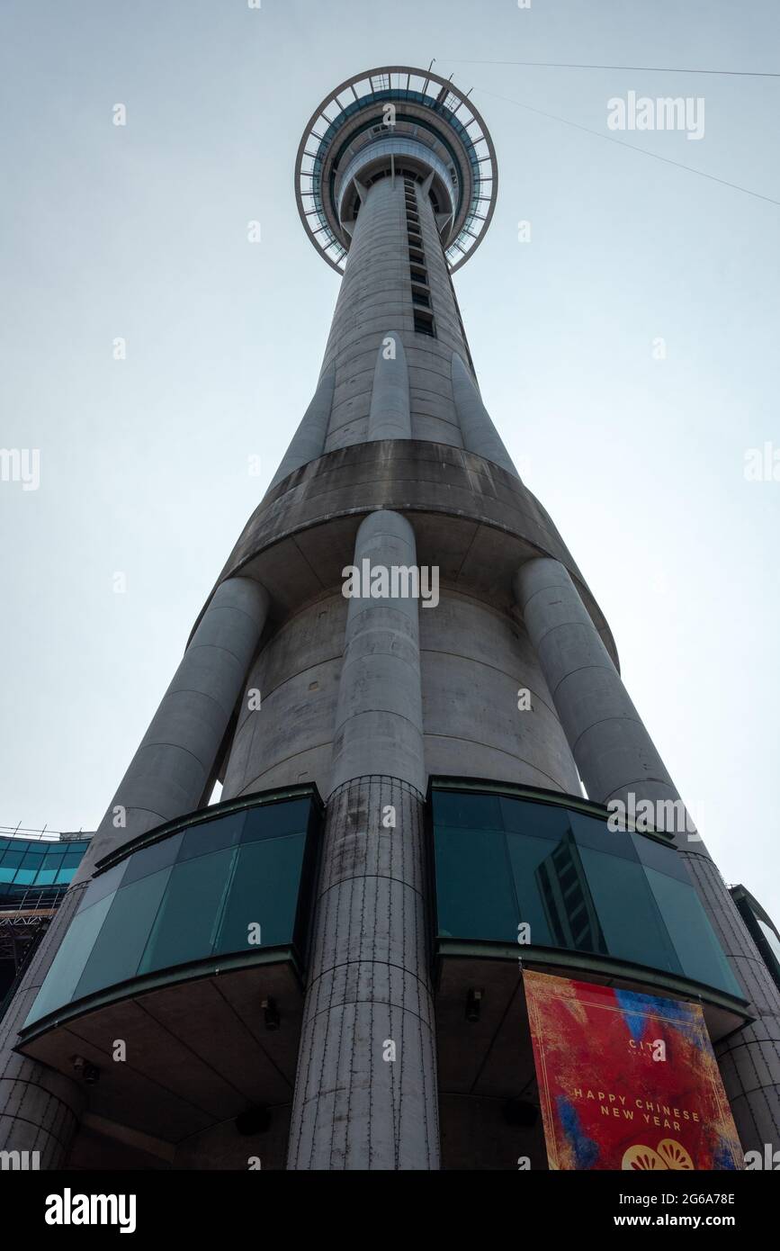 Skytower auckland observation hi-res stock photography and images - Alamy