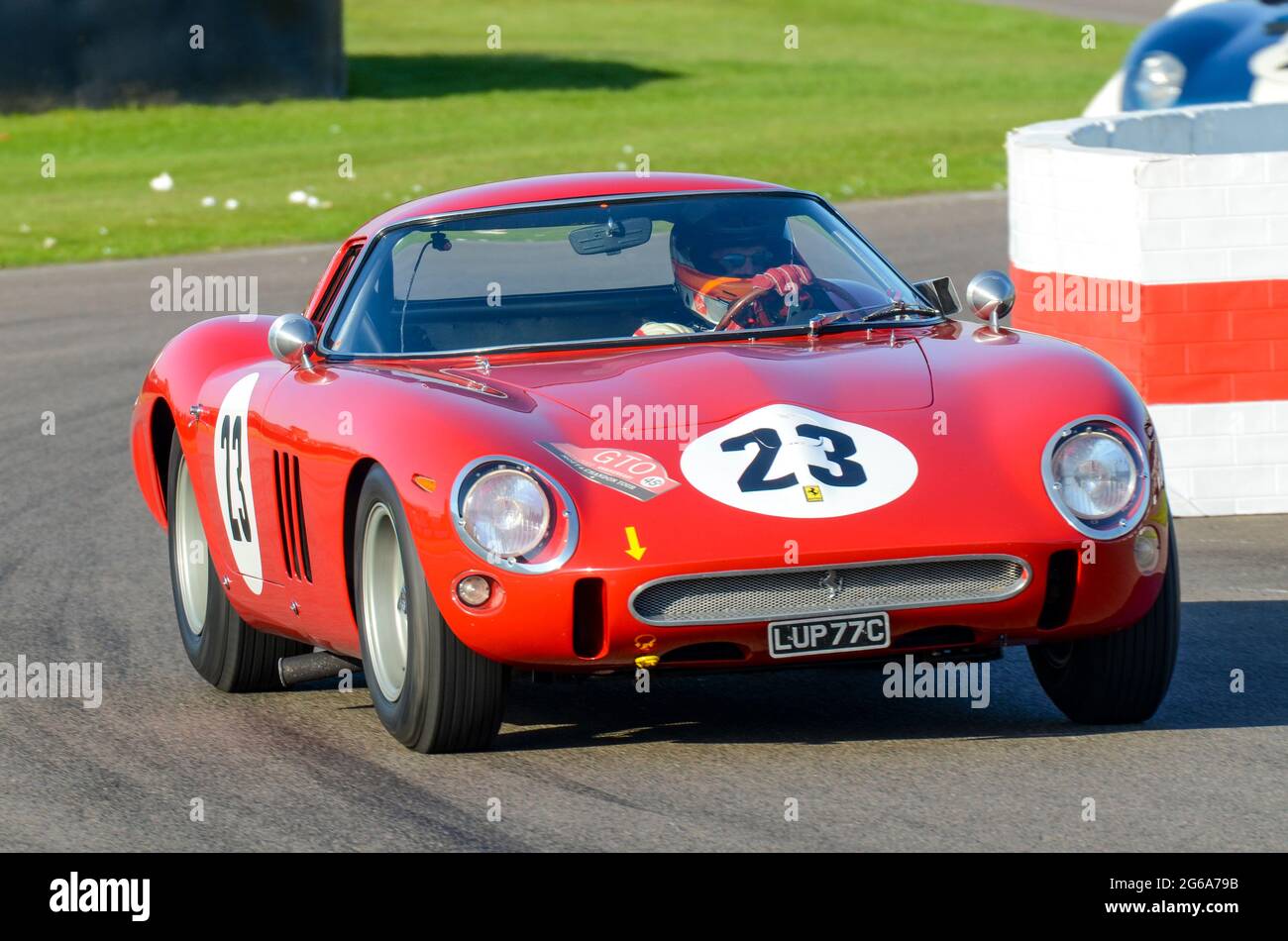 1962 Ferrari 250 GTO /64 classic, vintage racing car competing in the ...