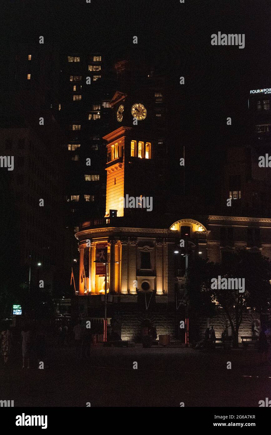 Auckland city night view hi-res stock photography and images - Alamy