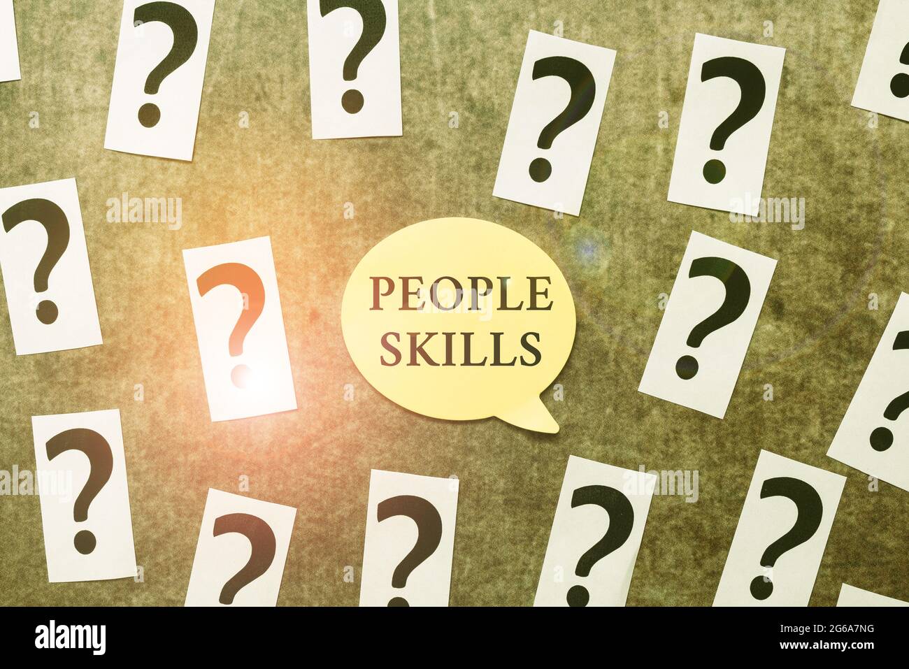 Text sign showing People Skills. Word Written on Get Along well Effective Communication Rapport ...