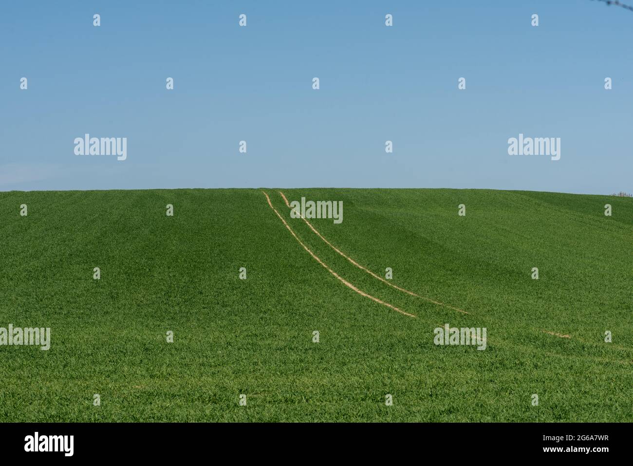 Field tram lines hi-res stock photography and images - Alamy