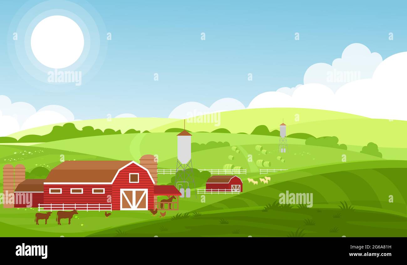 Morning sun on food Stock Vector Images - Alamy