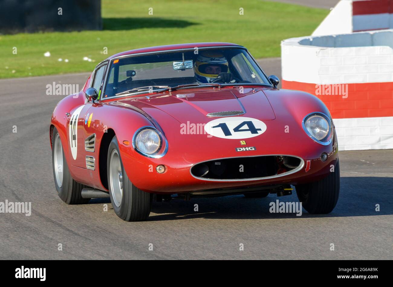 Ferrari 250 Drogo classic, vintage racing car competing in the RAC ...