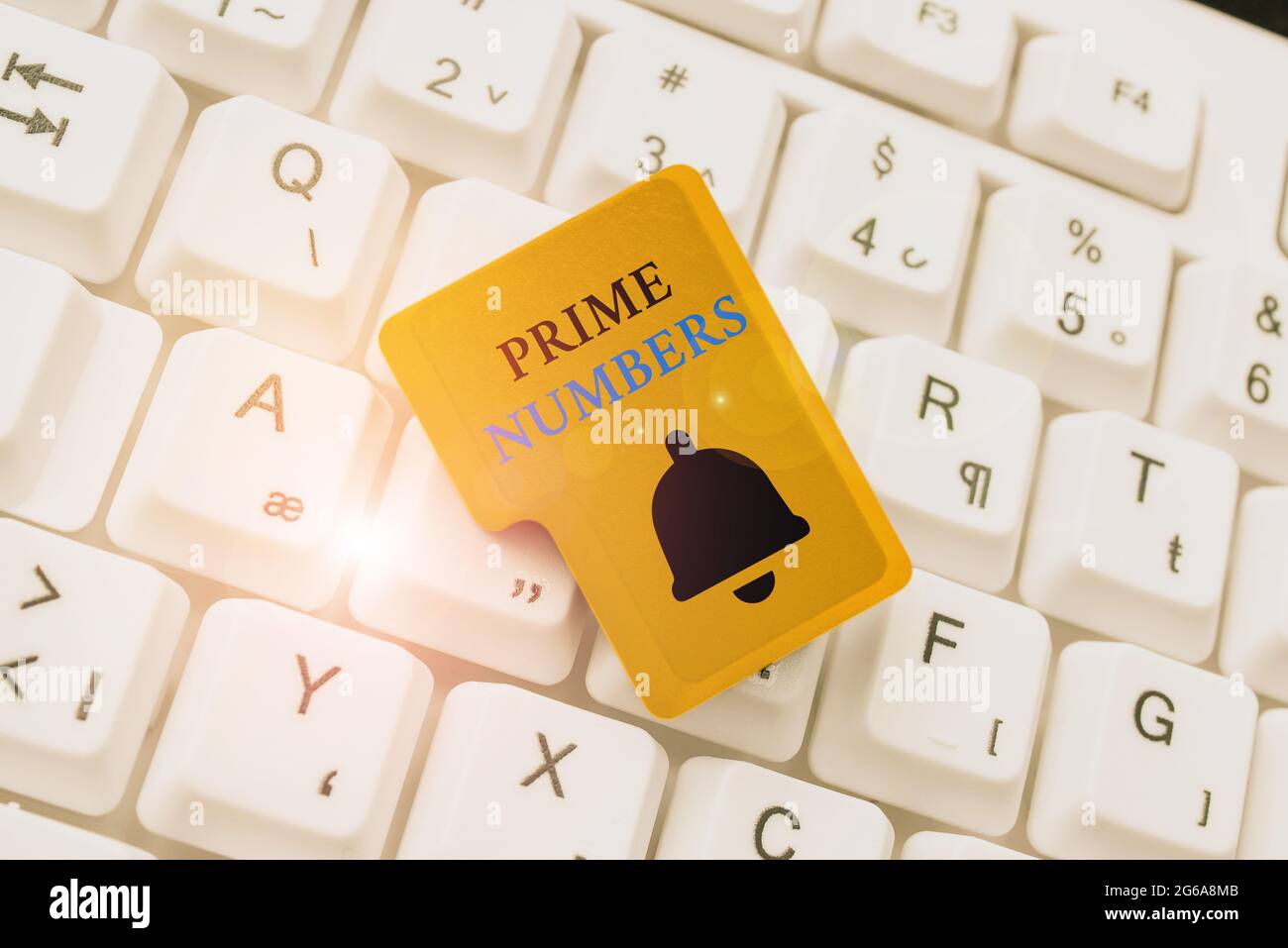 Hand writing sign Prime Numbers. Business concept a positive integer ...