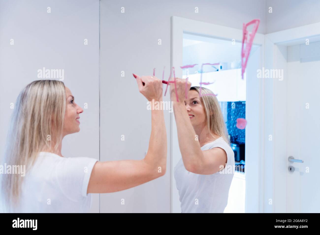Reflection mirror angry hi-res stock photography and images - Alamy