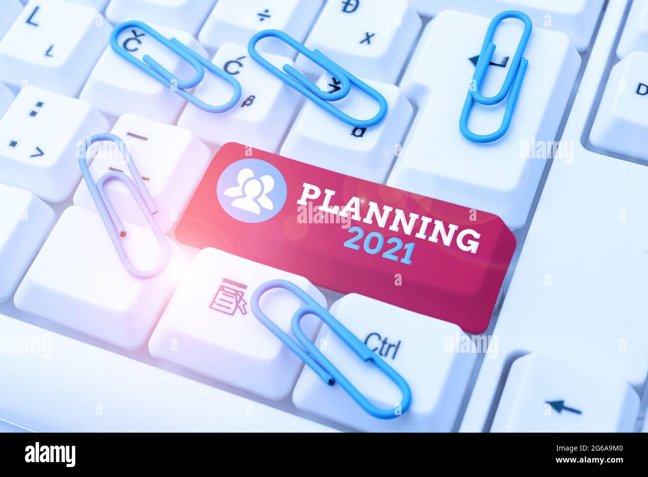 Conceptual display Planning 2021. Concept meaning Begin with end in the ...