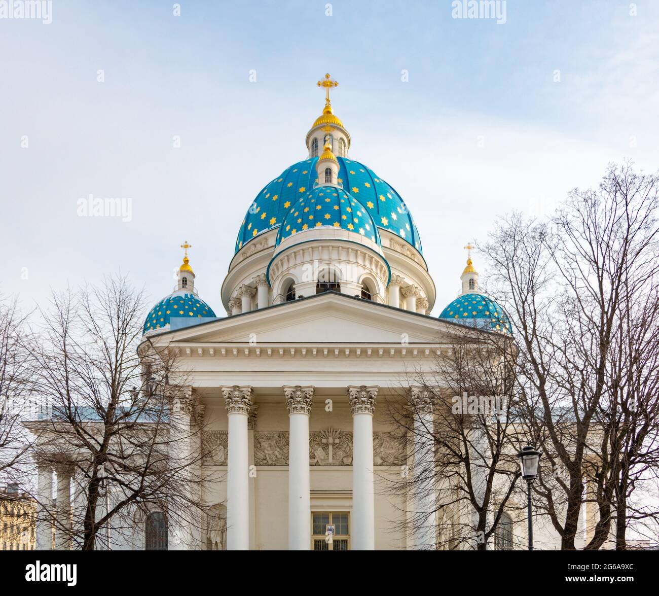 A picture of the Trinity Cathedral, in Saint Petersburg Stock Photo - Alamy