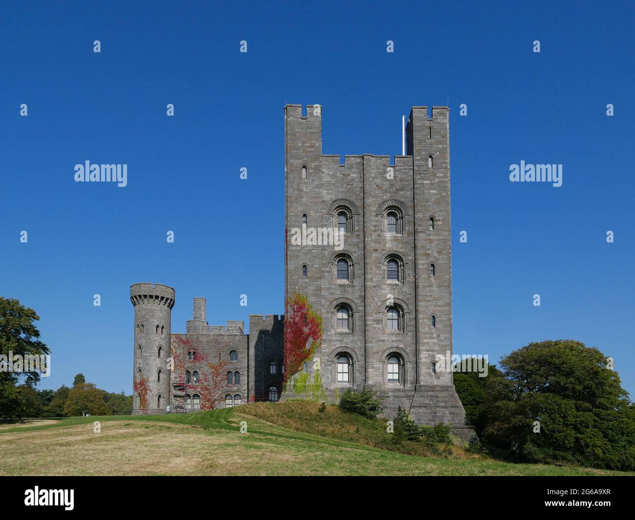 Penrhyn castle national trust north Wales UK Stock Photo - Alamy