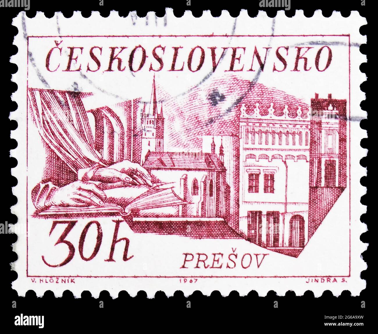 MOSCOW, RUSSIA - APRIL 18, 2020: Postage stamp printed in ...