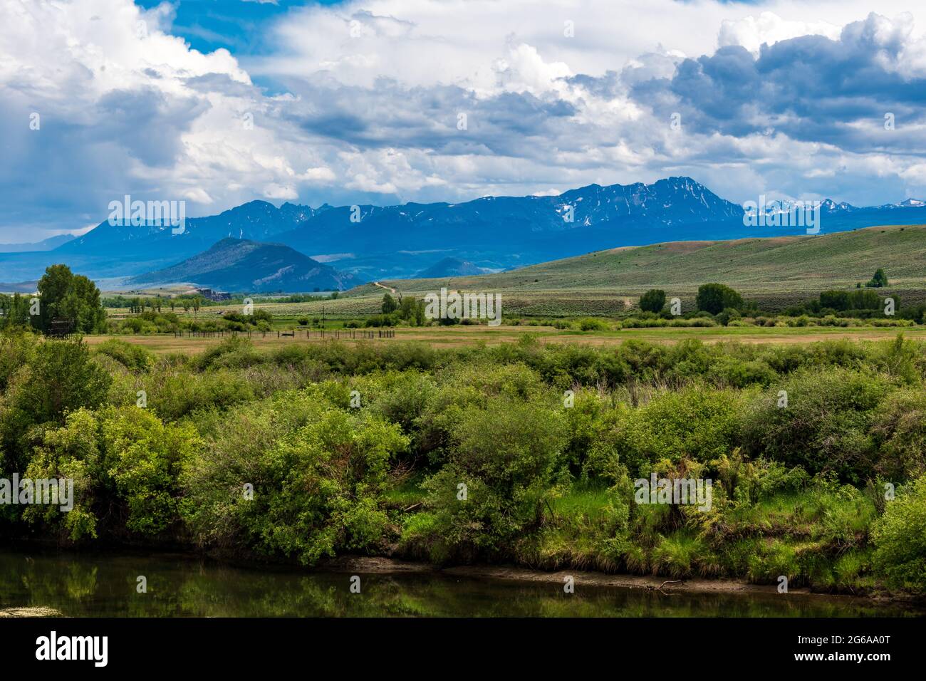 River summer landscape nature background wild rock scenic beautiful hi ...
