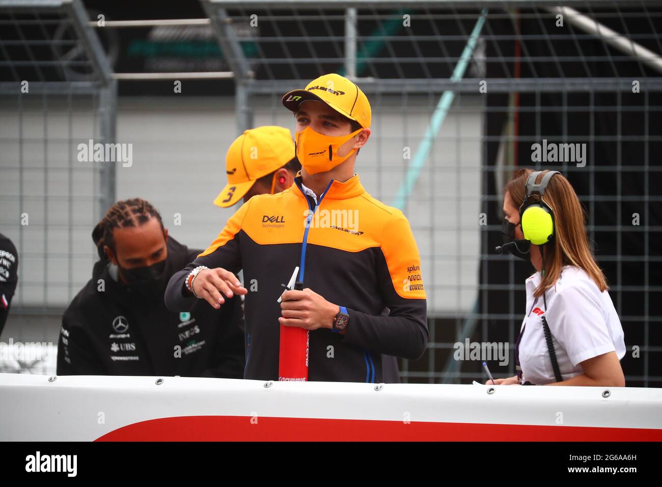 Spielberg, Osterreich. 04th July, 2021. #04 Lando Norris; McLaren ...