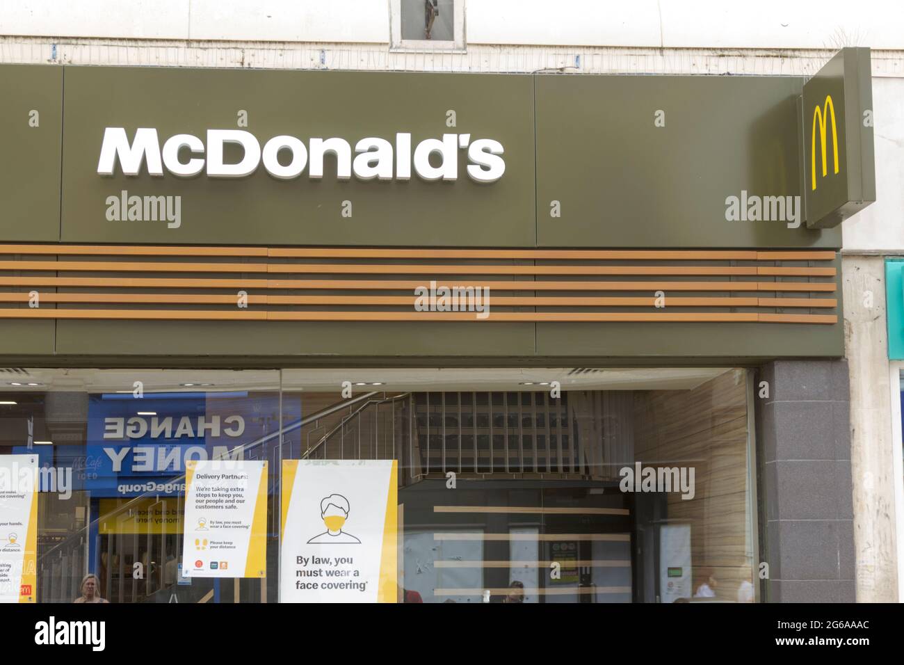 Oxford, Oxfordshire, UK. 10th June 2021. UK. McDonald’s Restaurant ...