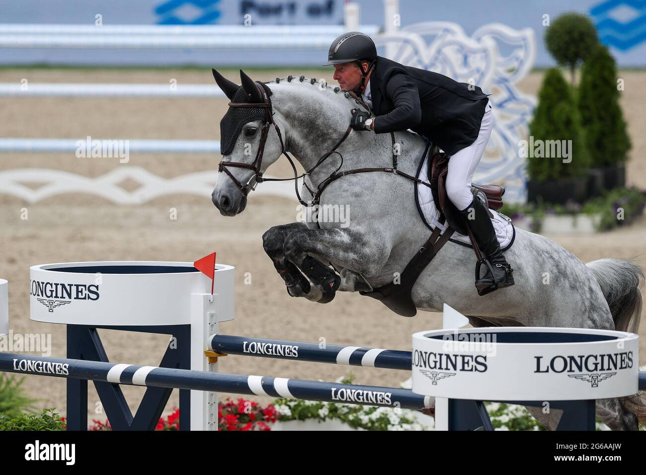ROTTERDAM, NETHERLANDS - JULY 4: Michael Greeve (NED) on Guan GJB ...