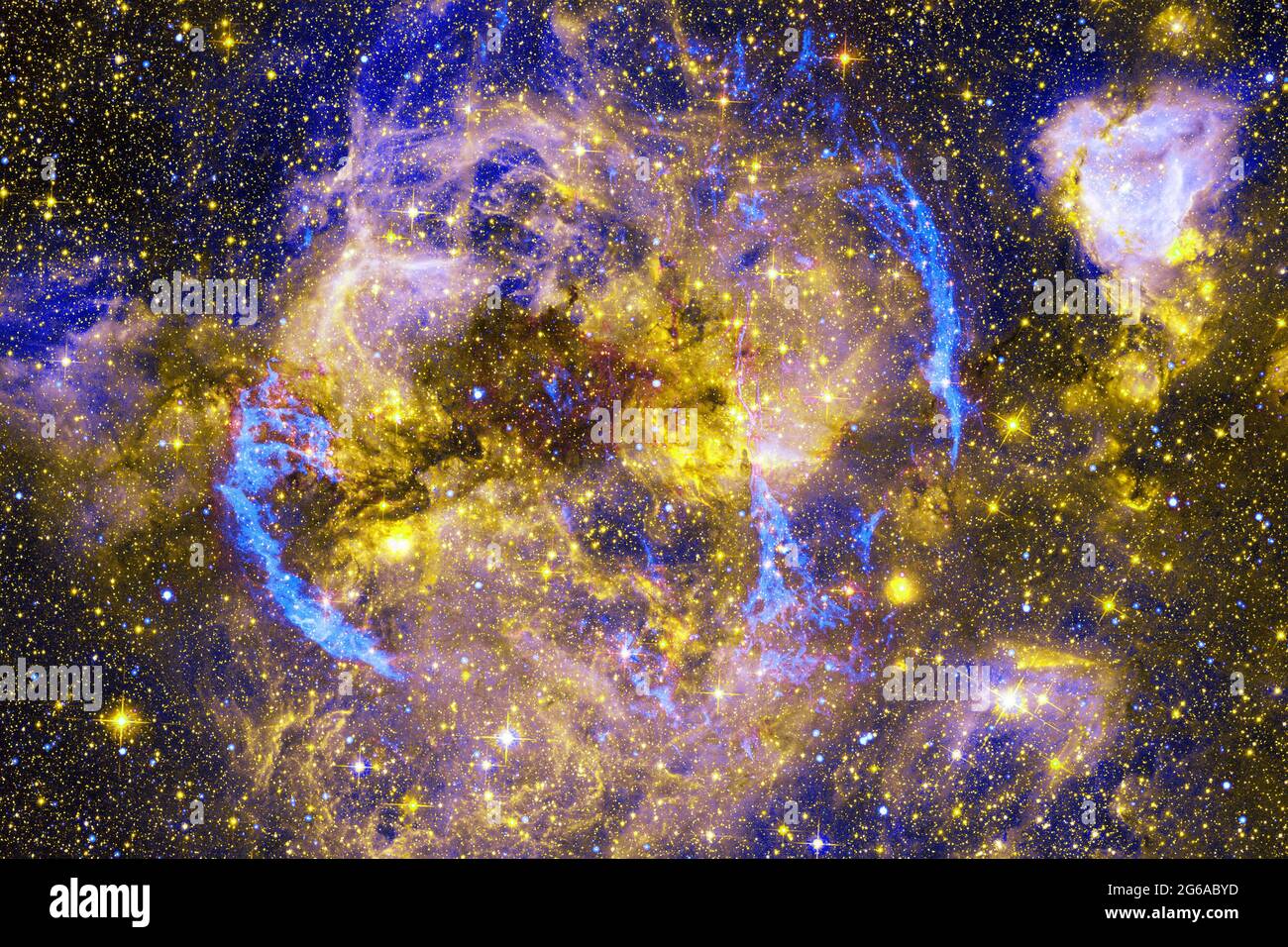 Outer space. Science fiction cosmos. Elements of this image furnished ...