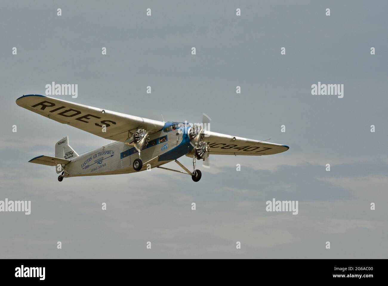 Iconic Ford Trimotor, owned by the Experimental Aircraft Association ...