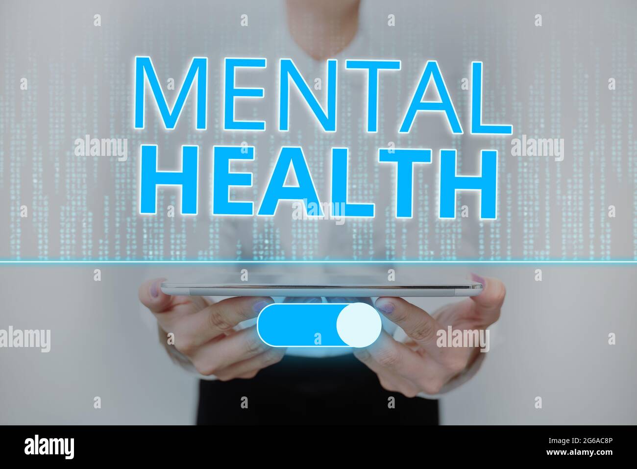 Text showing inspiration Mental Health. Conceptual photo state of the ...