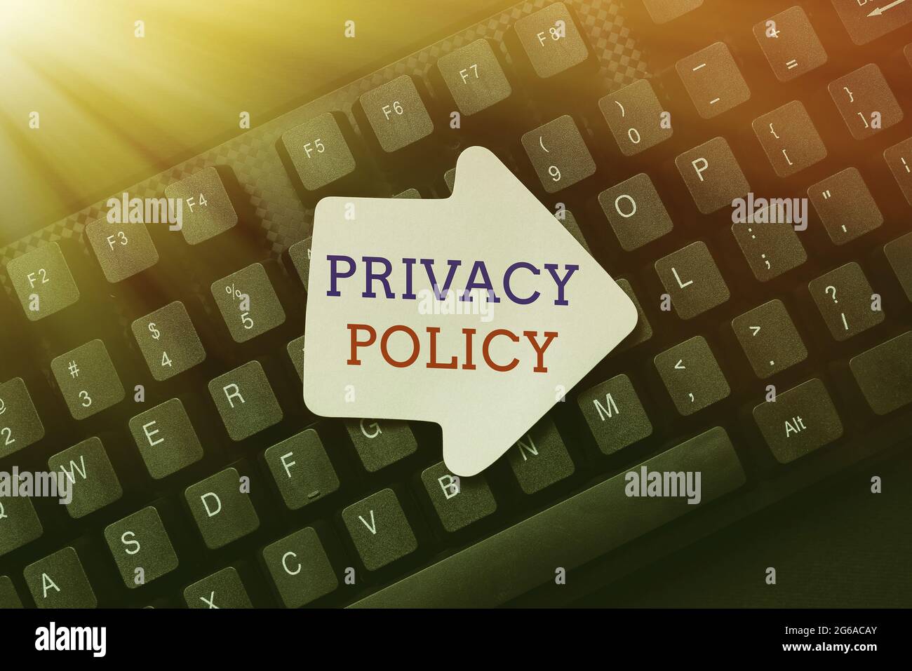 Handwriting text Privacy Policy. Word for Documentation regarding the ...