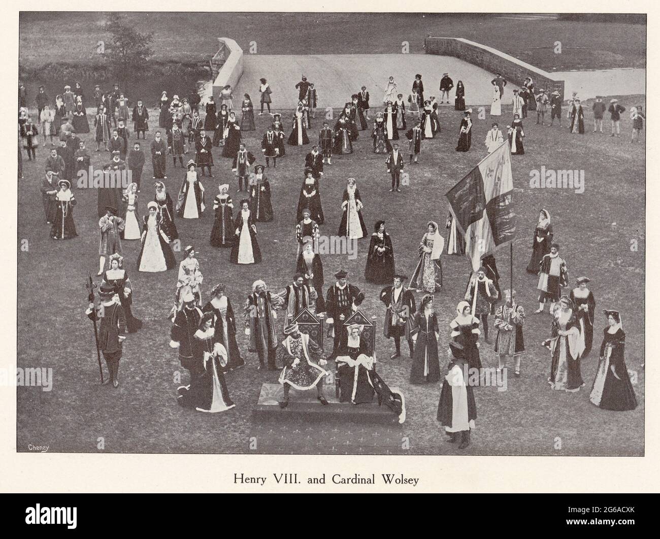 Vintage black and white photos of the Oxford Historical Pageant 1907 ...