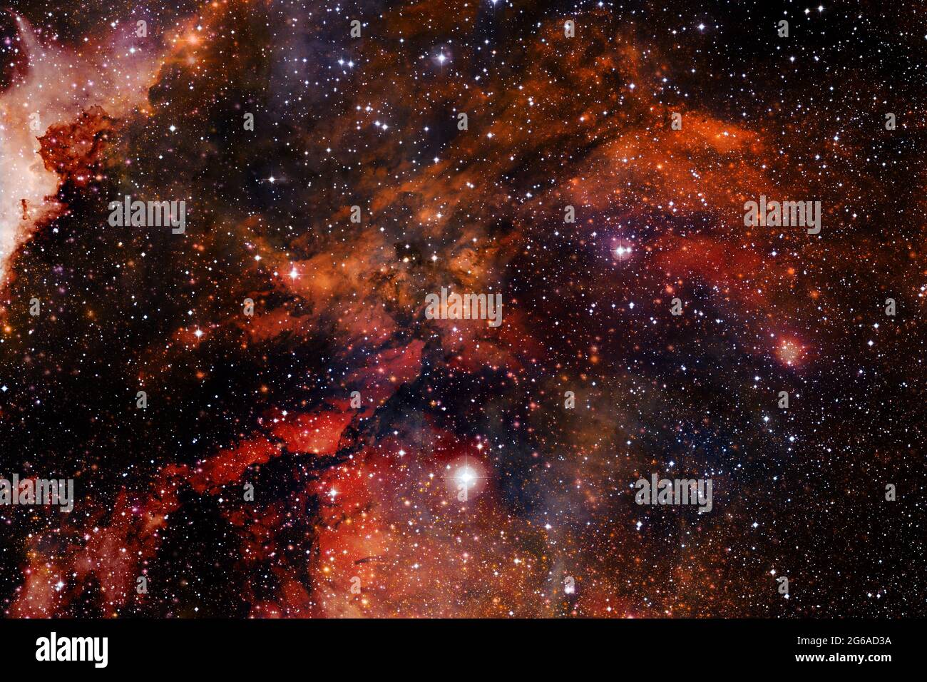 Outer space. Science fiction cosmos. Elements of this image furnished ...