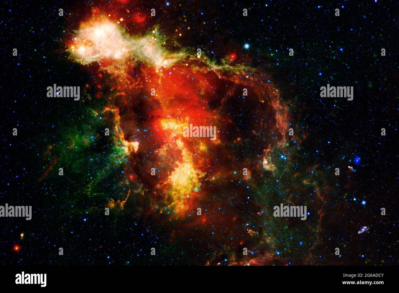 Deep space. Awesome science fiction render. Elements of this image ...