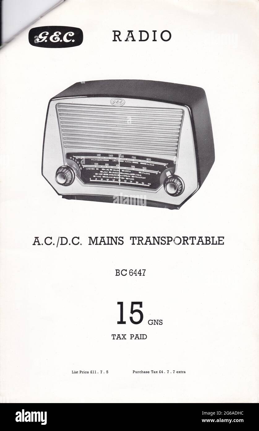 1900s diagram of a radio hi-res stock photography and images - Alamy