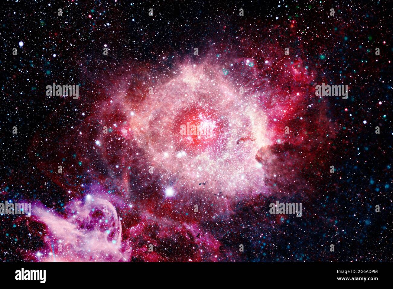 Outer space. Science fiction cosmos. Elements of this image furnished ...