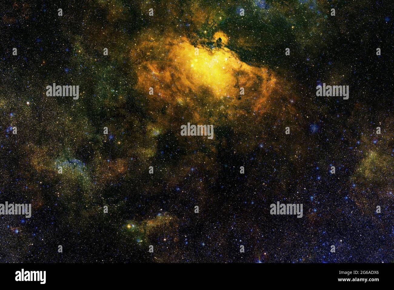 Beautiful galaxy somewhere in deep space. Cosmic wallpaper. Elements of ...