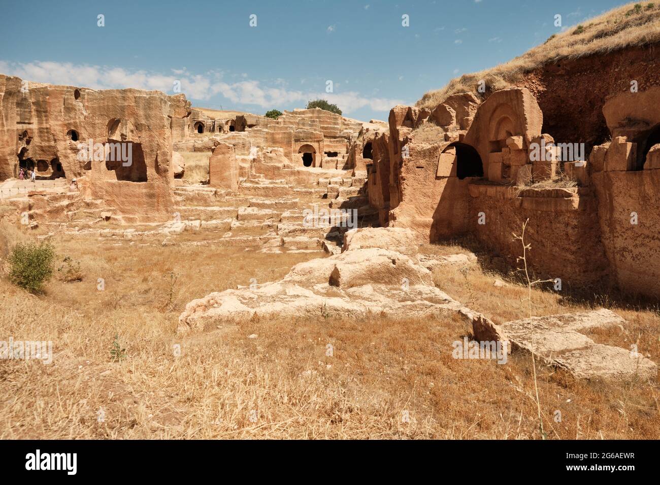 Ruins of Dara Ancient city, East Roman fortress city in northern ...