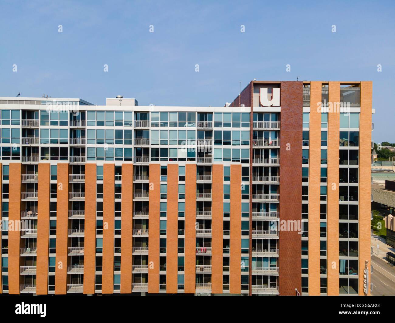 University of wisconsin madison aerial hi-res stock photography and ...