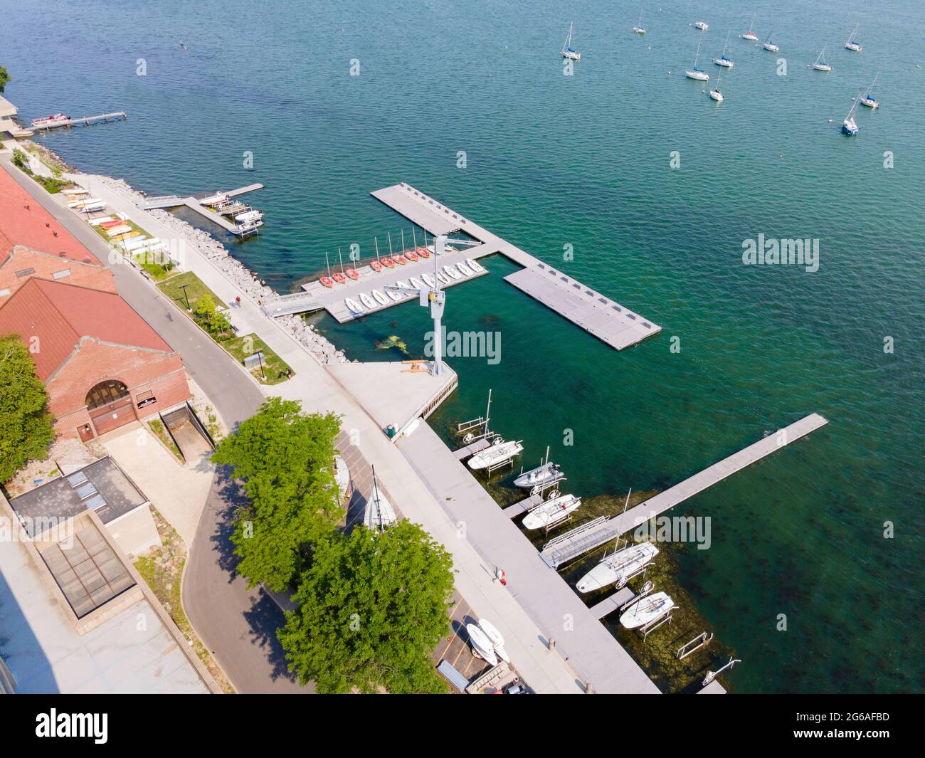 University of wisconsin madison aerial hi-res stock photography and ...