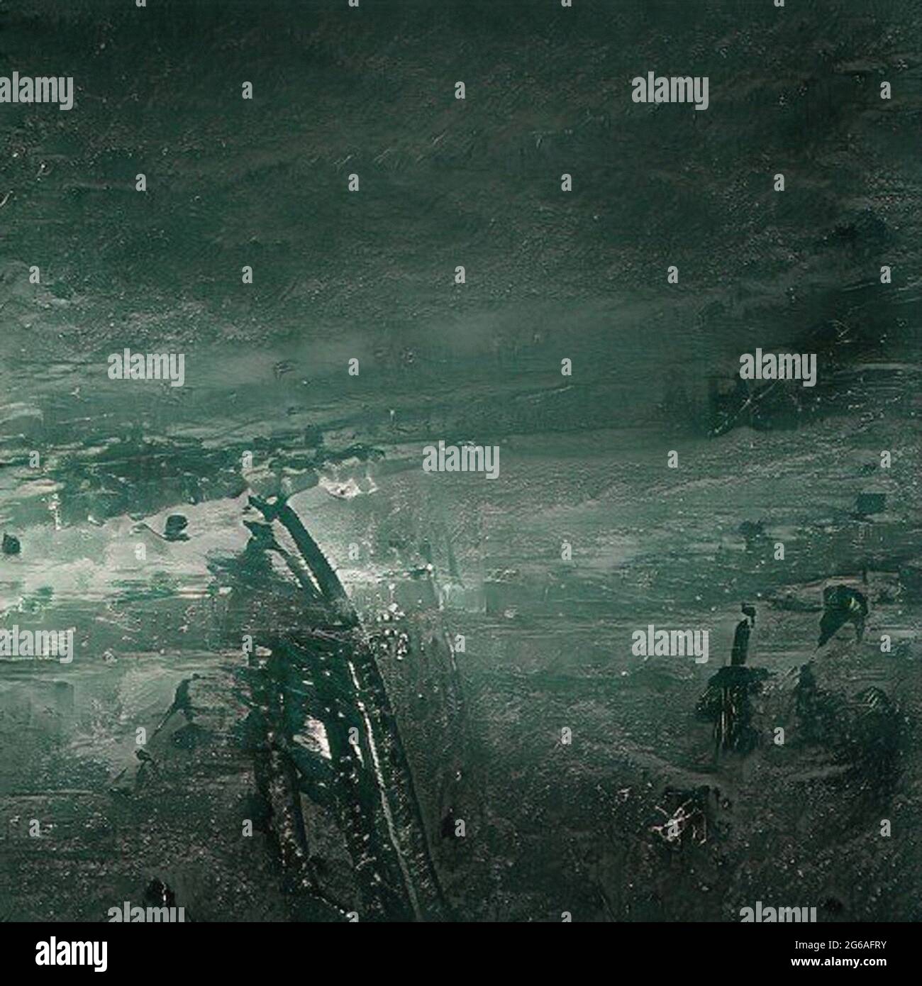 Scifi landscape art or background art with a space or futuristic theme ...