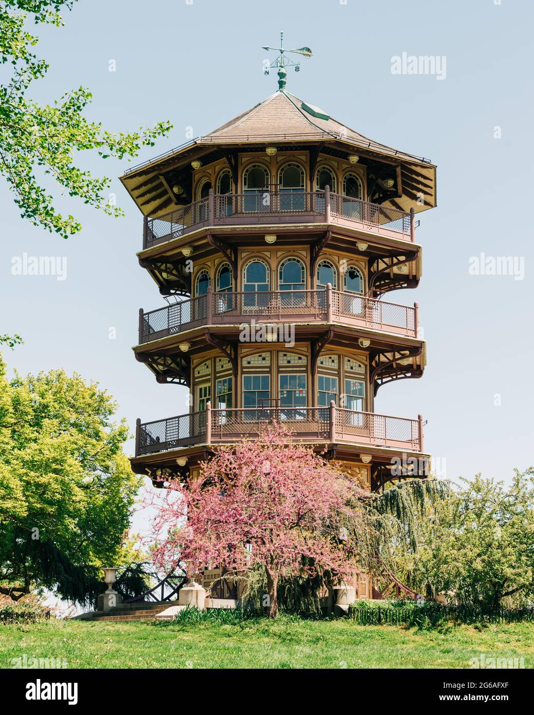 Patterson park pagoda baltimore hi-res stock photography and images - Alamy