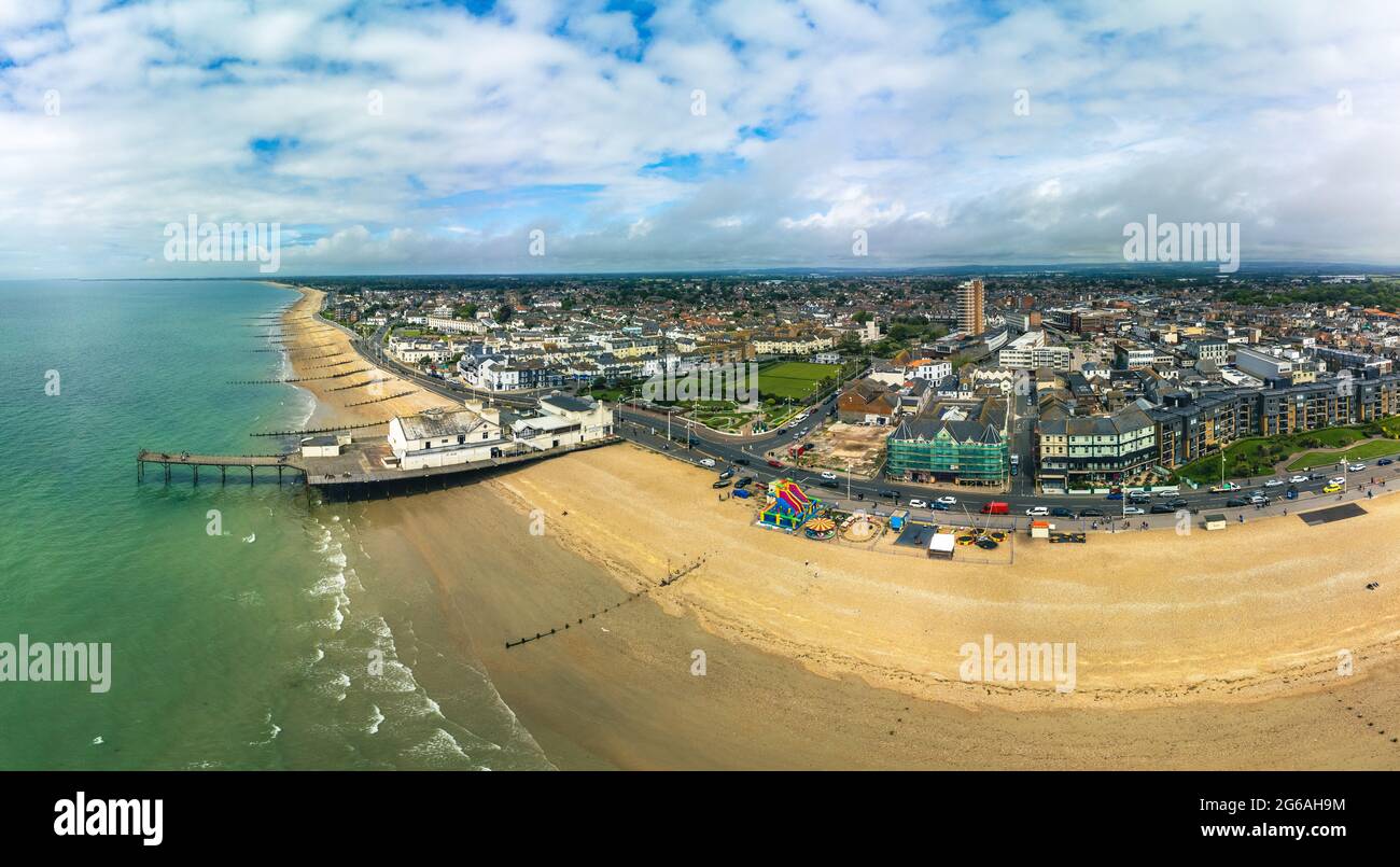 Aerial view bognor regis hi-res stock photography and images - Alamy