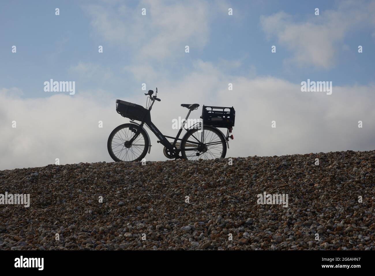 A cycle of good bicycle, which is an old royal mail postal bike ...