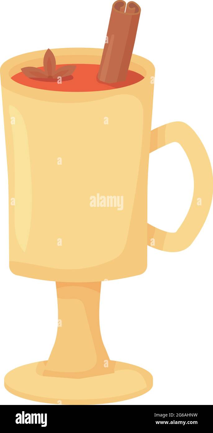 Spiced mulled wine Stock Vector Images - Alamy