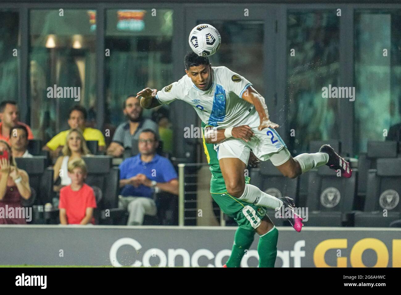 Fort Lauderdale, Florida, USA, July 3, 2021, Guatemala Defender Moises ...