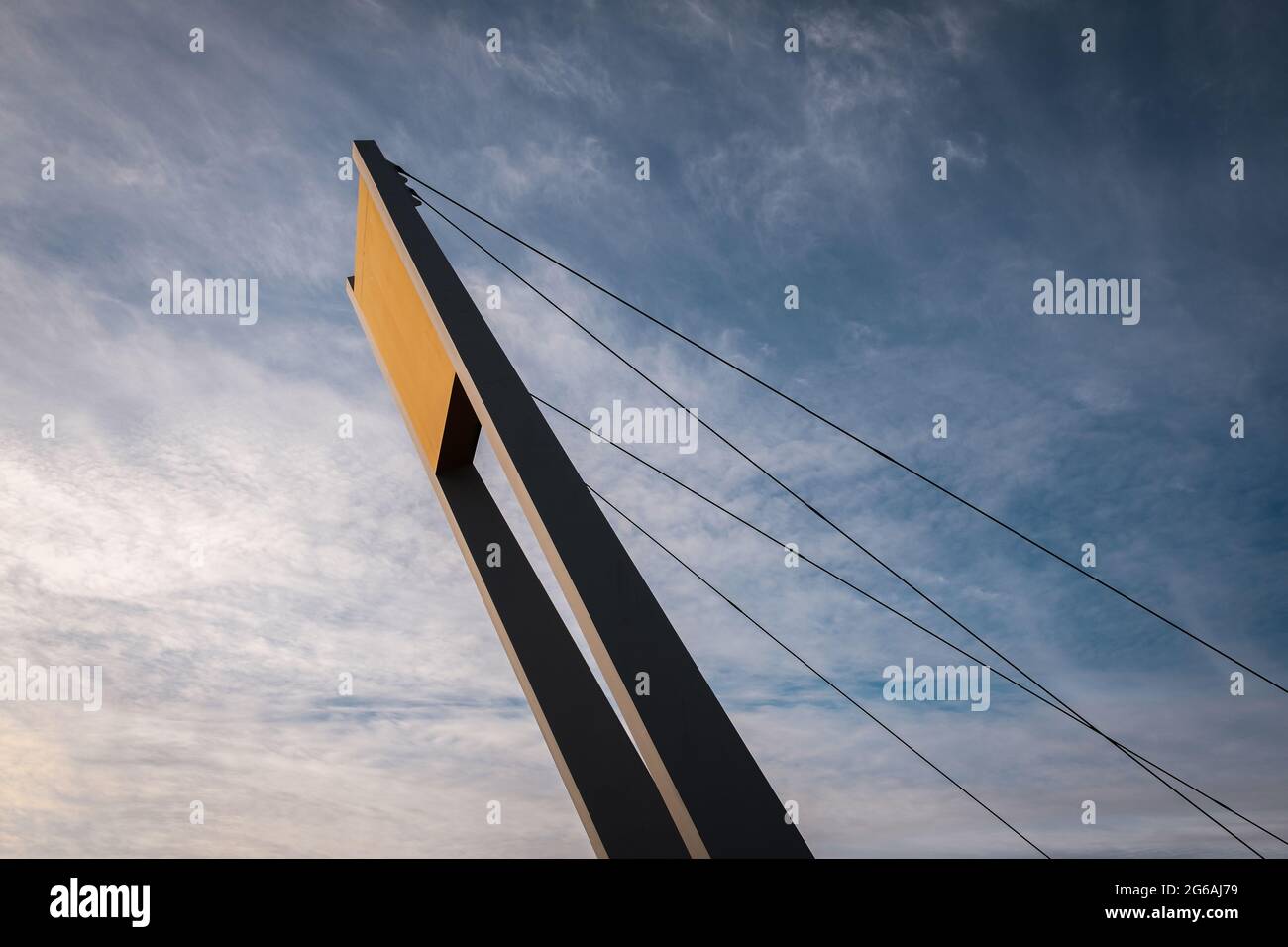 Millennium Bridge in Hull, UK Stock Photo - Alamy