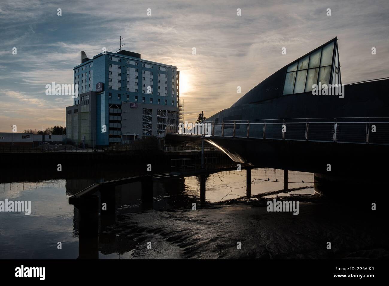 River Hull in Hull, UK Stock Photo - Alamy