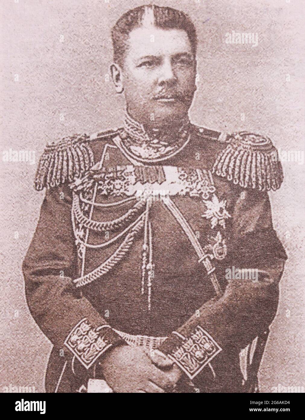 Georgy Aleksandrovich Min (1855 - 1906) - suite major general ...