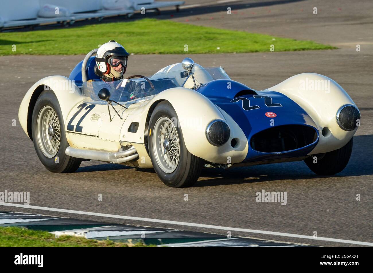 Sadler Chevrolet Mk3 classic sportscar, vintage racing car competing in ...