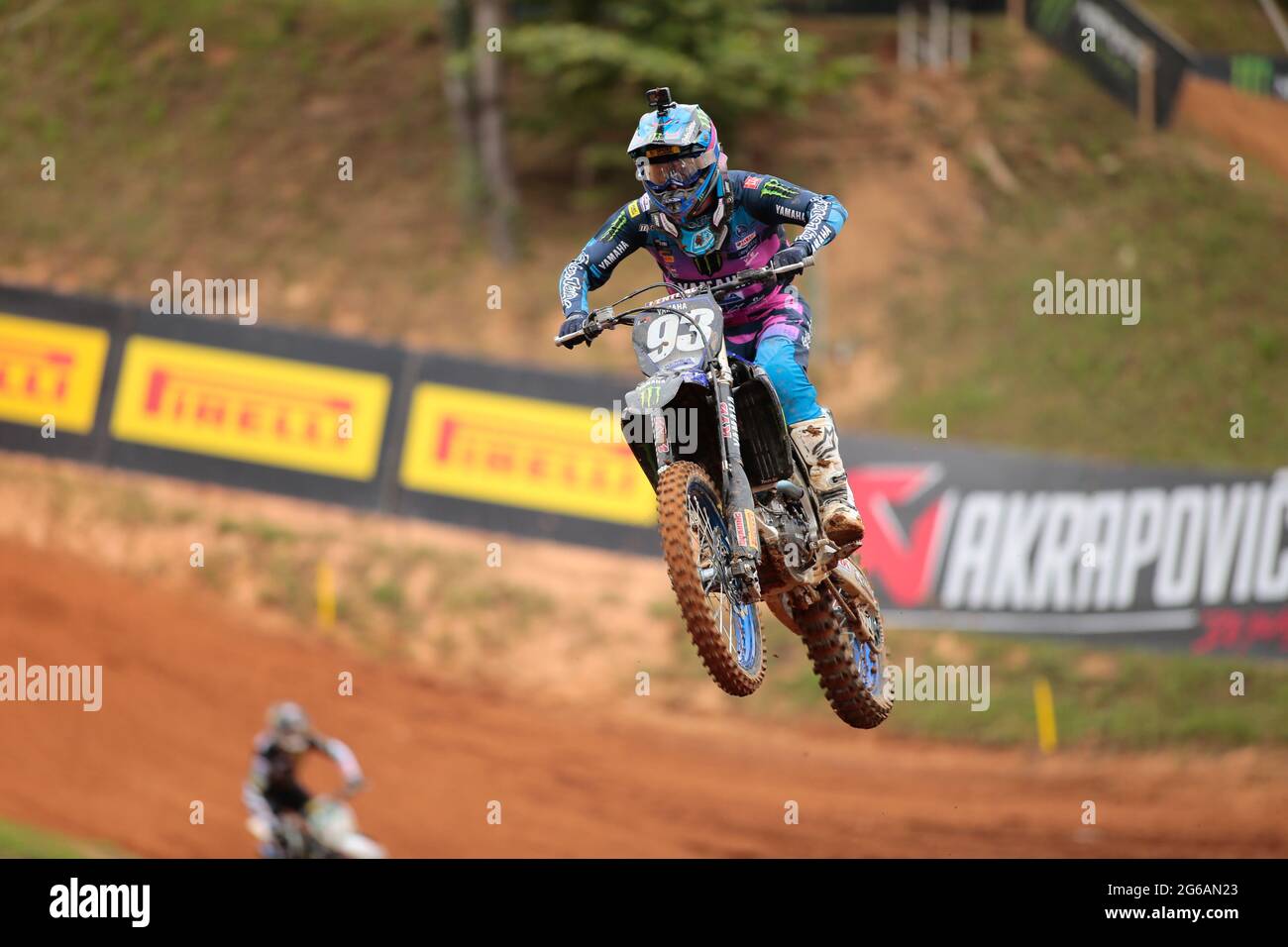 Jago GEERTS (Monster Energy Yamaha Factory Racing MX2) during the 2021 ...