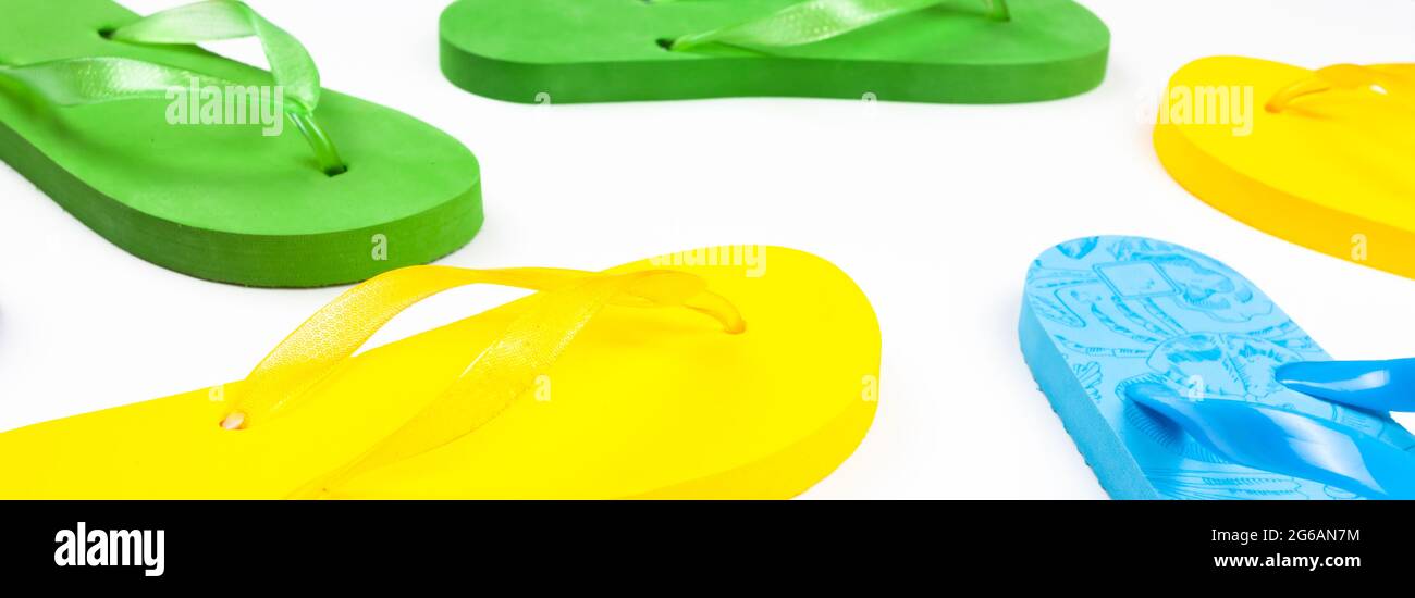 Rubber flip flop hi-res stock photography and images - Alamy