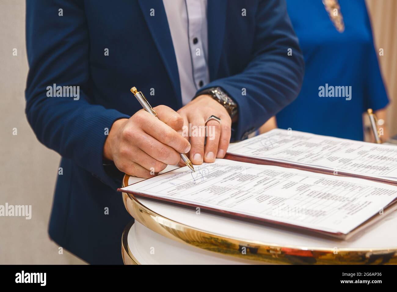 Marriage wedding certificate hi-res stock photography and images - Alamy
