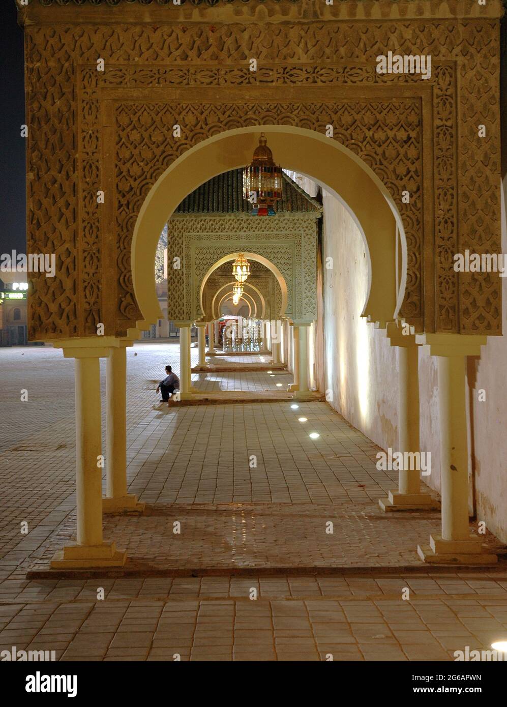 Architecture of the old town of Meknes in Morocco Stock Photo - Alamy