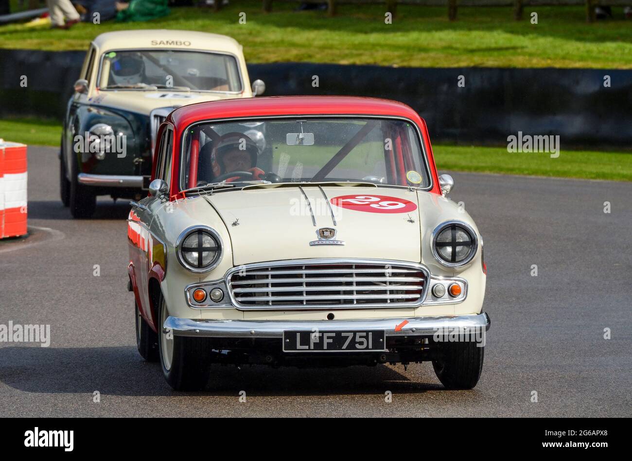 Standard Vanguard Phase III classic saloon, vintage racing car ...