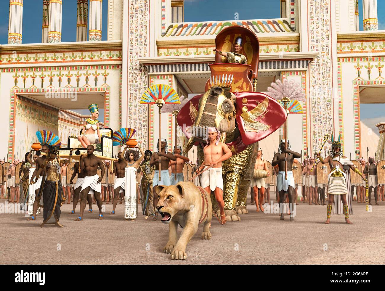 Egyptian slaves king hi-res stock photography and images - Alamy