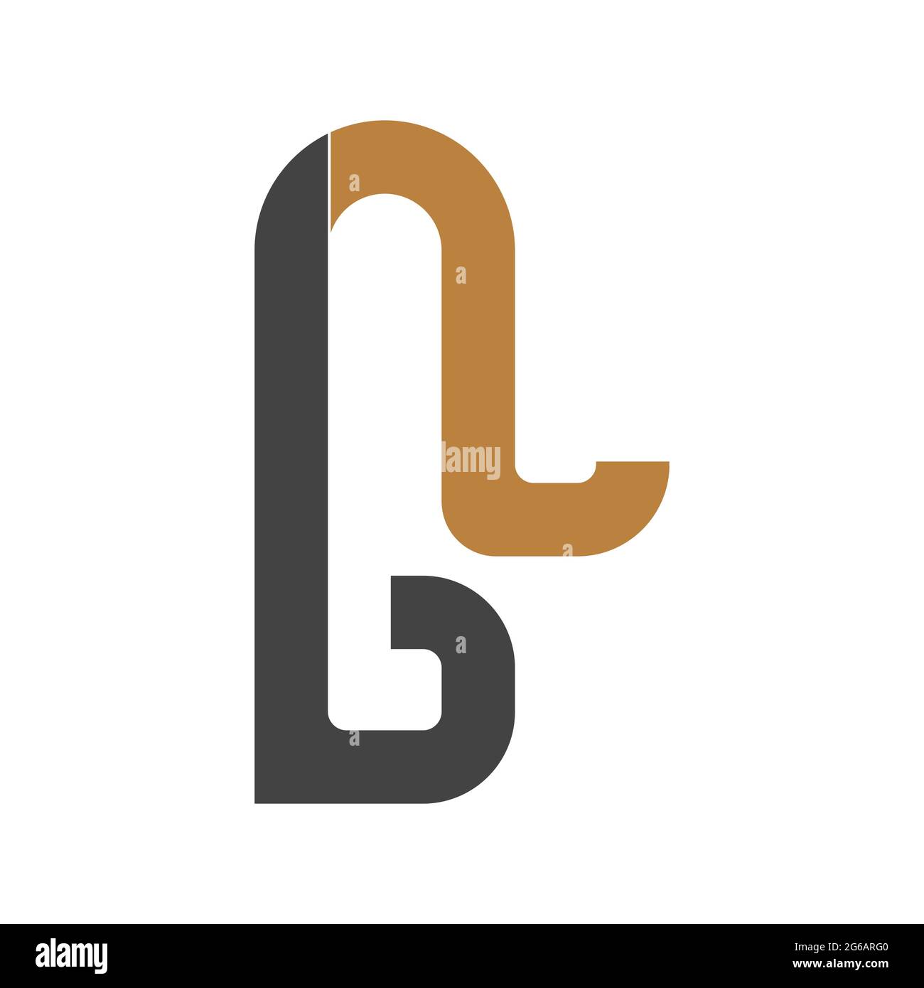 Alphabet Initials logo BL, LB, B and L Stock Vector Image & Art - Alamy