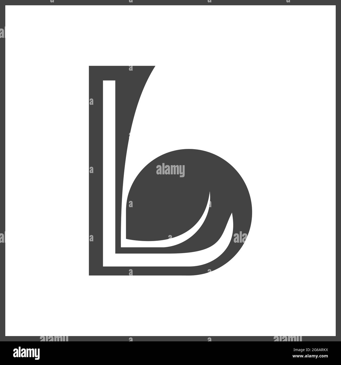 Alphabet Initials logo BL, LB, B and L Stock Vector Image & Art - Alamy