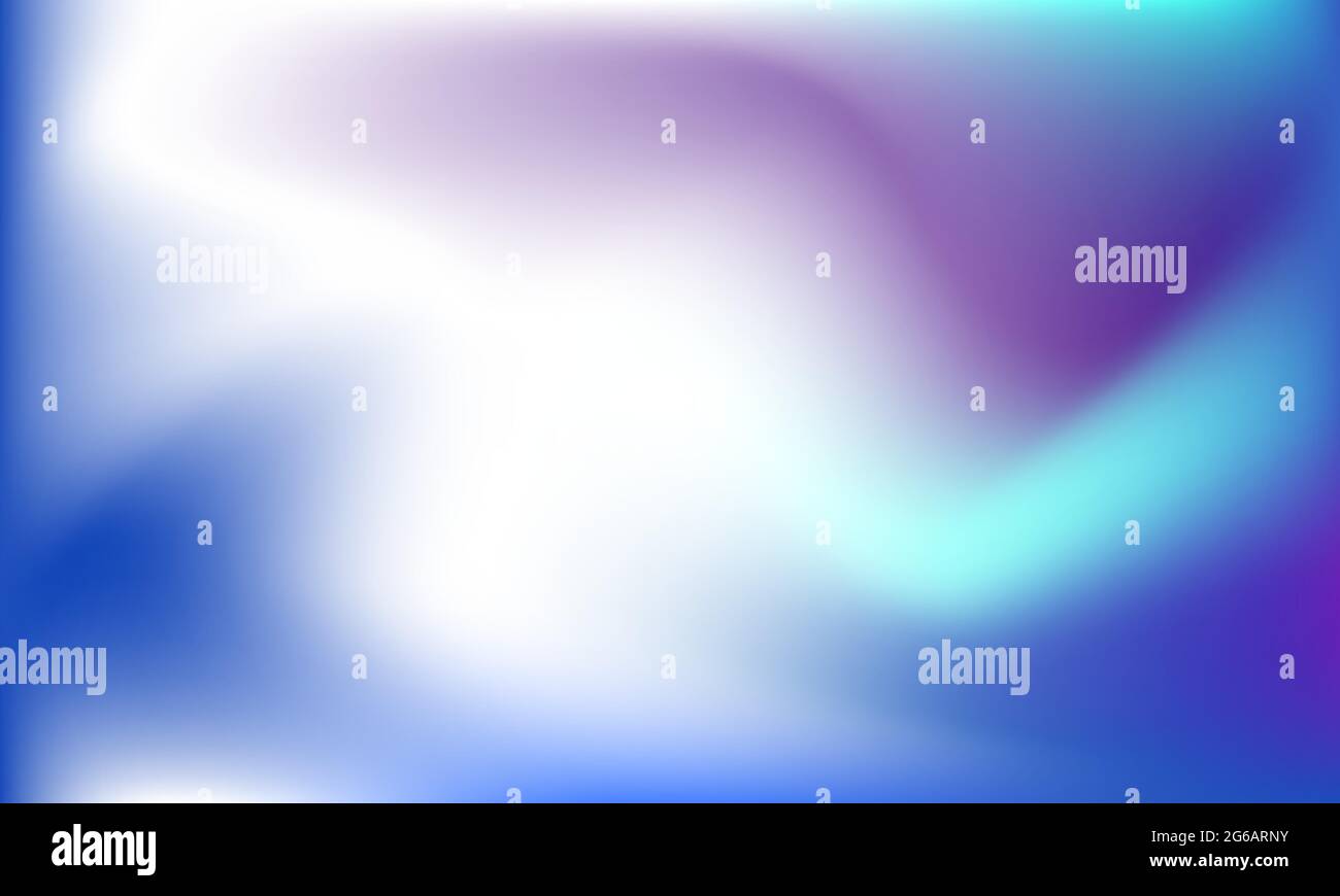 Blue iridescent blurred hologram Stock Vector Images - Alamy